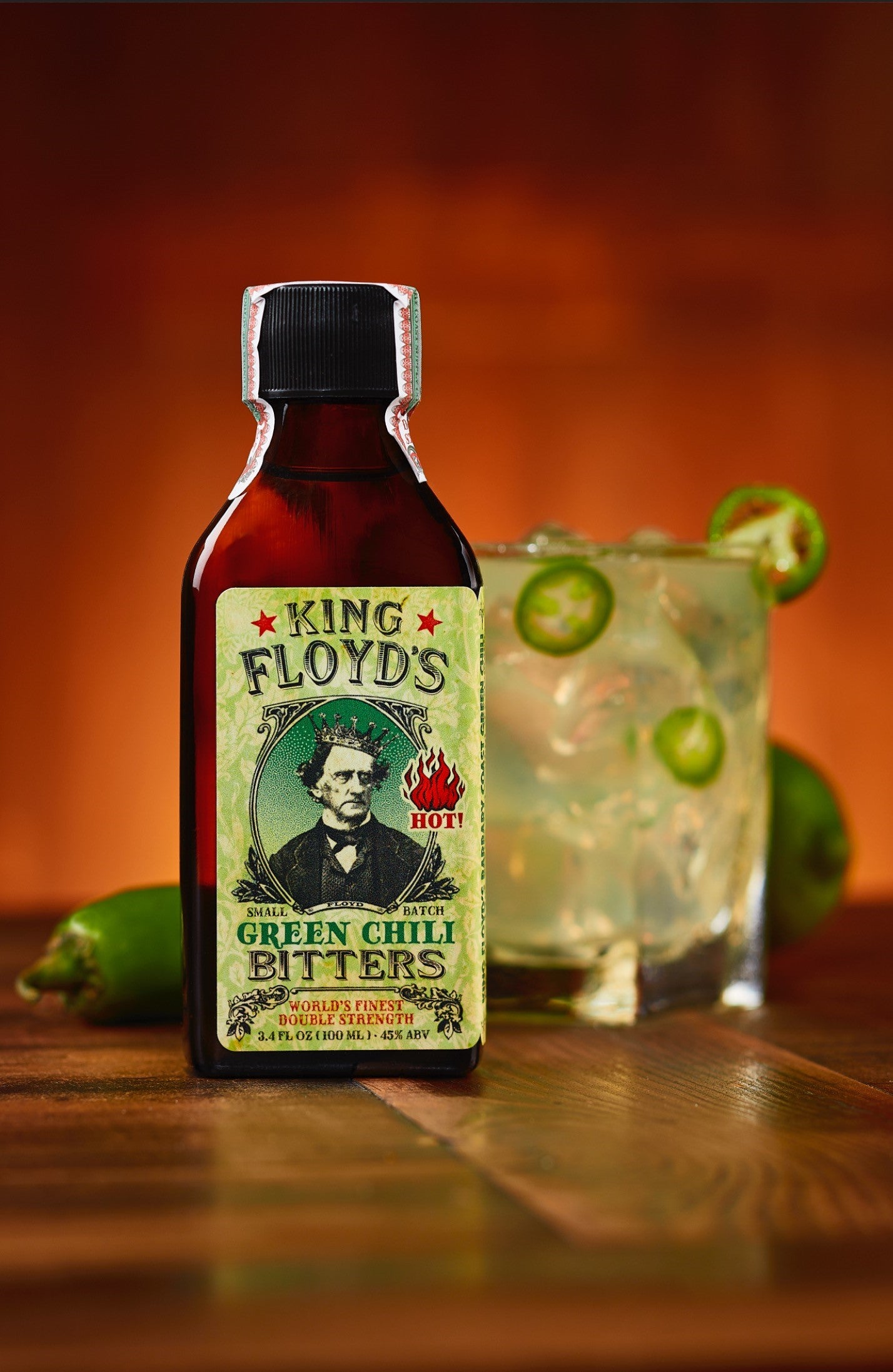 KING FLOYD'S Green Chili Bitters – King Floyd's Bar Provisions